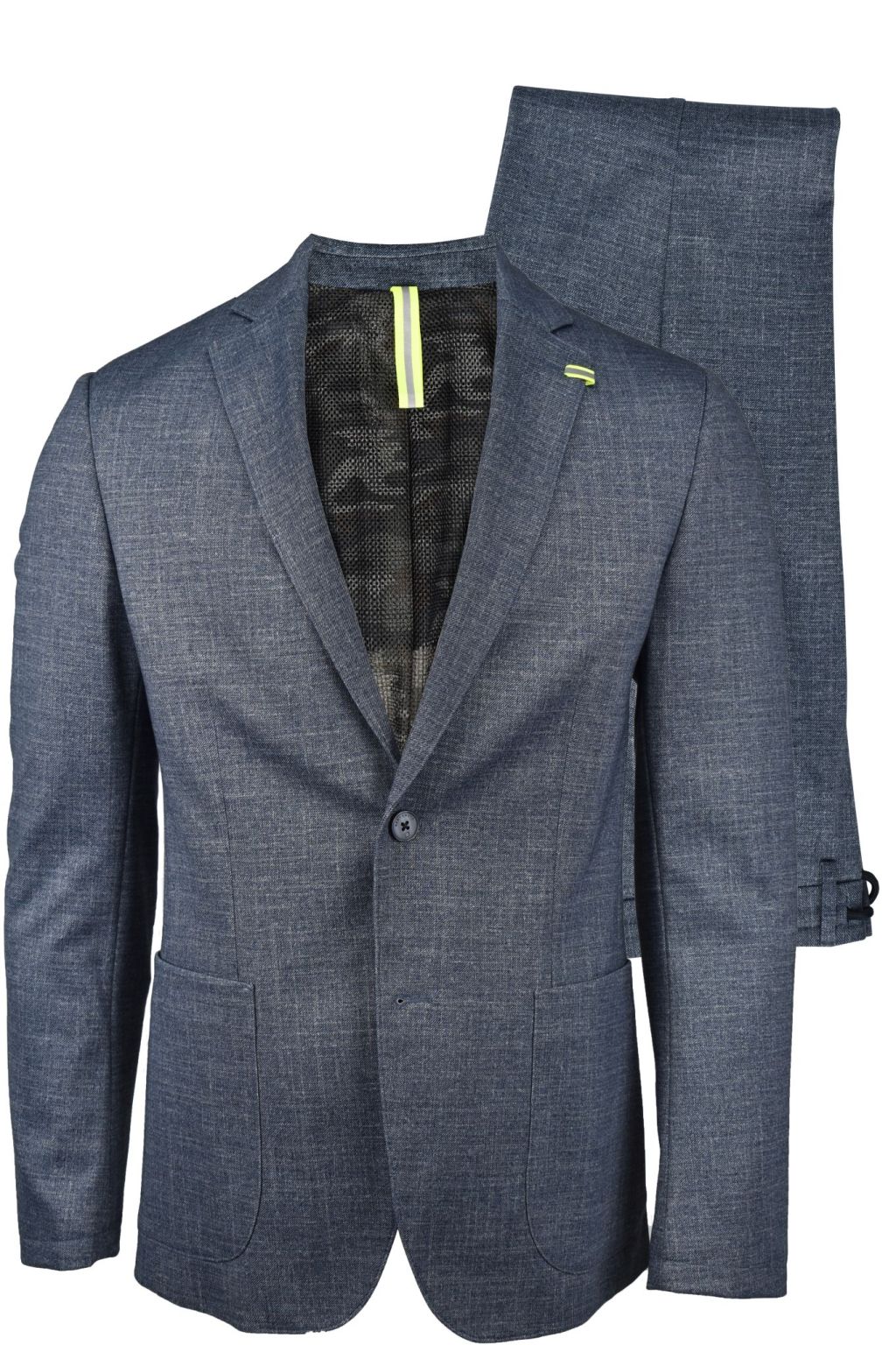 Kostuum Rafblauw 2-Delig Benvenuto – Meyer & Meyer Herenmode